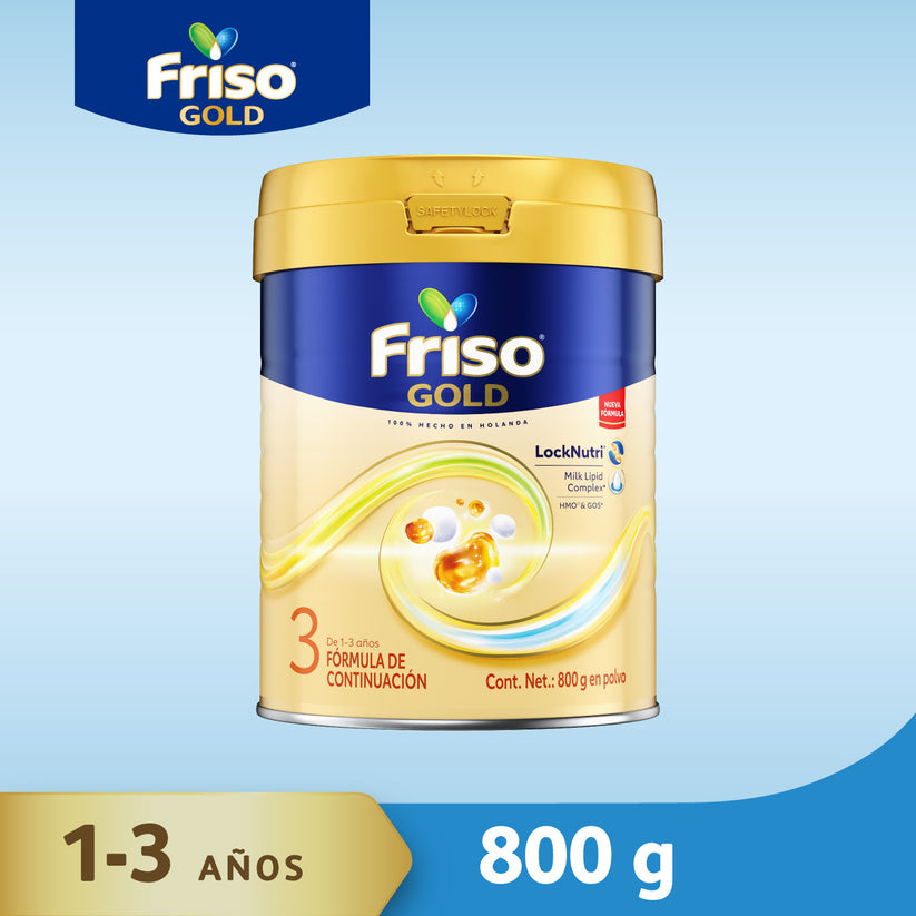 Friso Gold 3 (1-3 Años) Lata C/ 800 Gr